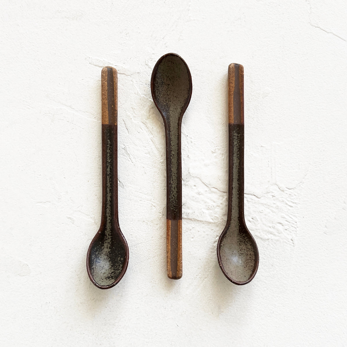 Color-Blocked Japanese Spoon in Green – Wilderhouse